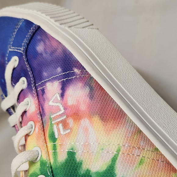 Fila | Shoes | Fila Tiedye Panache Sandblast Colorful Rainbow Platform ...